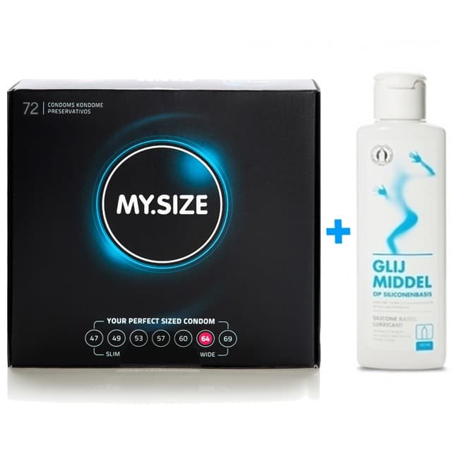 My.Size pro Condooms maat 64mm - MySize Condooms maat 64mm 72 pack ...